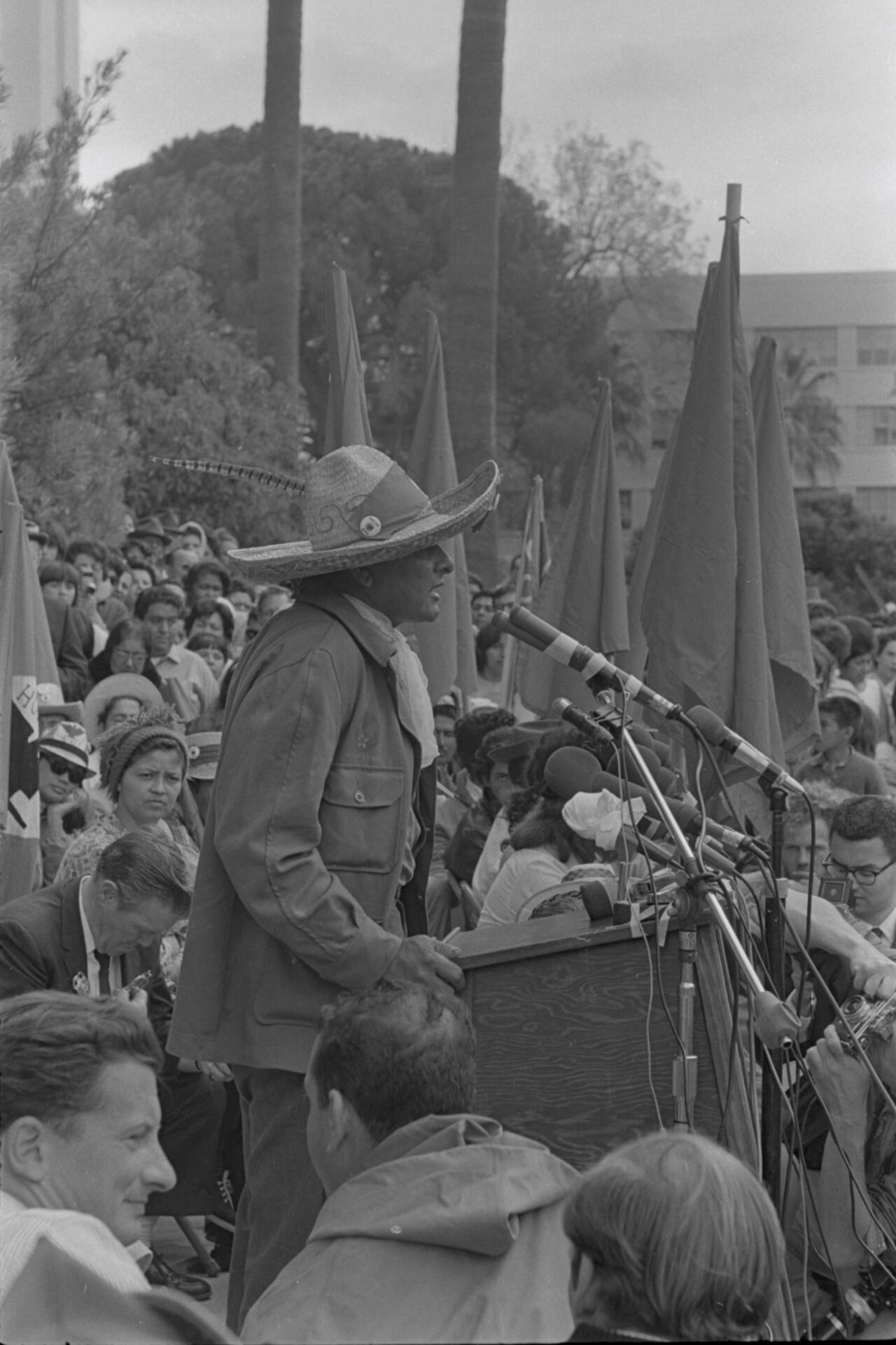 Timeline: [26] March to Sacramento (last day) - Farmworker Movement